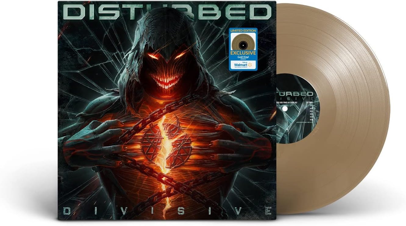 Disturbed - Divisive Gold Vinyl Vinyl [Exclusive]: Amazon.co.uk: CDs & Vinyl