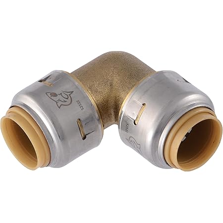 Amazon.com: SharkBite Max 1/2 Inch MNPT Adapter, Pack of 4, Push to Connect Brass Plumbing ...
