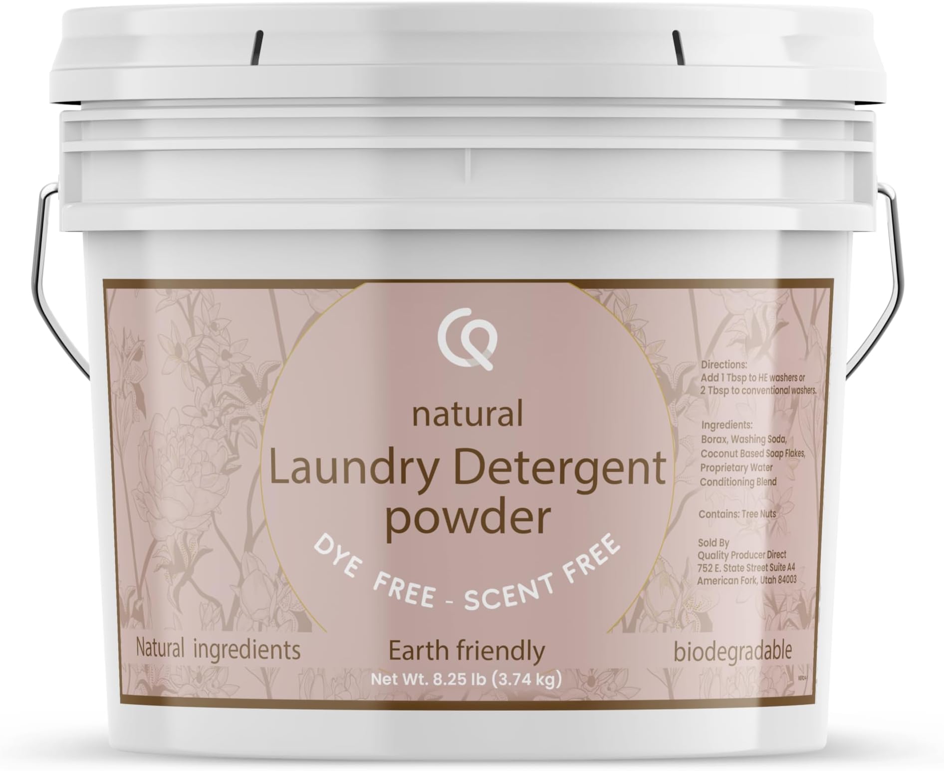 Amazon.com: Premium Laundry Soap |1 Gallon |6 lb, Powdered, No Added ...