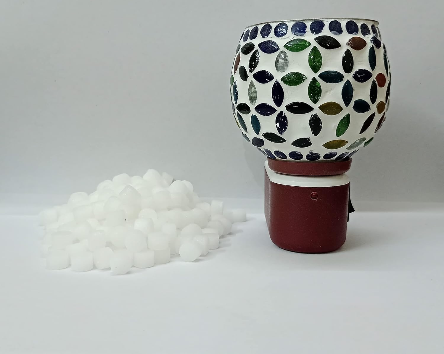 Kapur Dani Electrical Camphor Diffuser. Glass Kapoor Dani & Essential ...