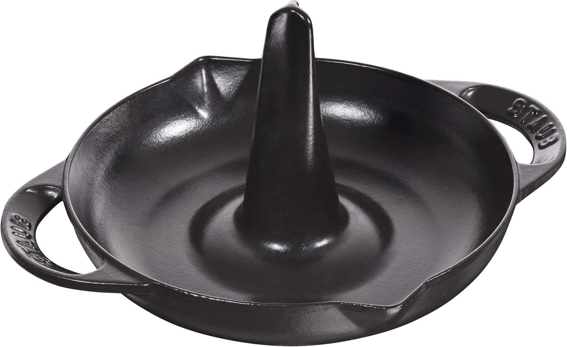 Amazon.com: Staub Cast Iron 9.5-inch Vertical Chicken Roaster ...