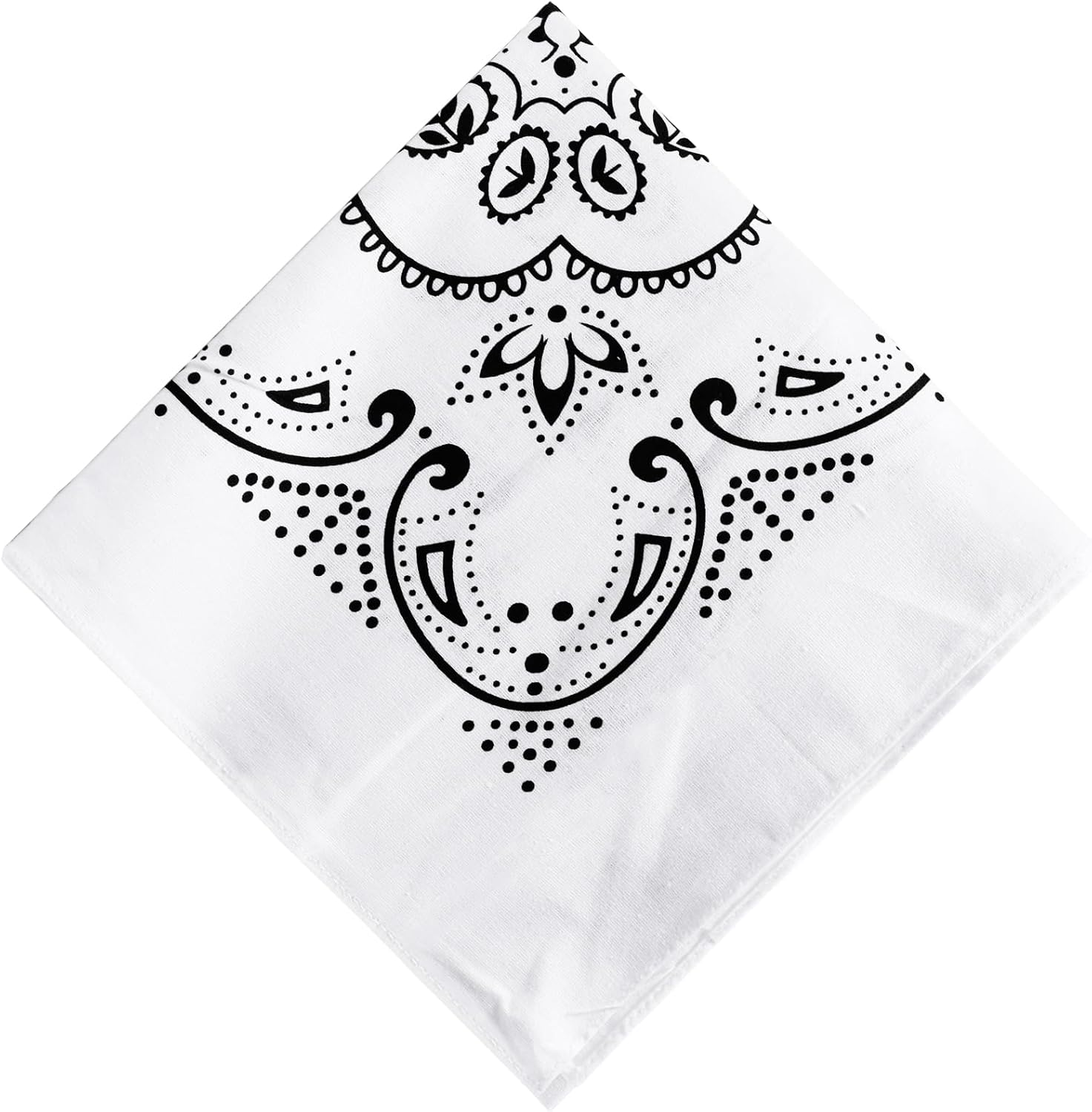 Amazon.com: siucrde 27"x27" 100% Cotton Bandanas, Holiday Gifts ...