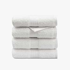 Amazon.com: 1888 Mills 4 Pack Premium Hand Towel Set, True Classics ...