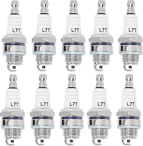 Amazon.com: Yingshop Pack of 10 Spark Plug L7T fits 33cc 43cc 47cc 49cc 2-stroke Mini Pocket ...