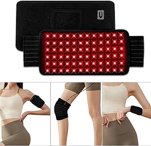 Red Light Wristband, Portable Adjustable Tightness, 72 pcs 3 in 1 Chip ...