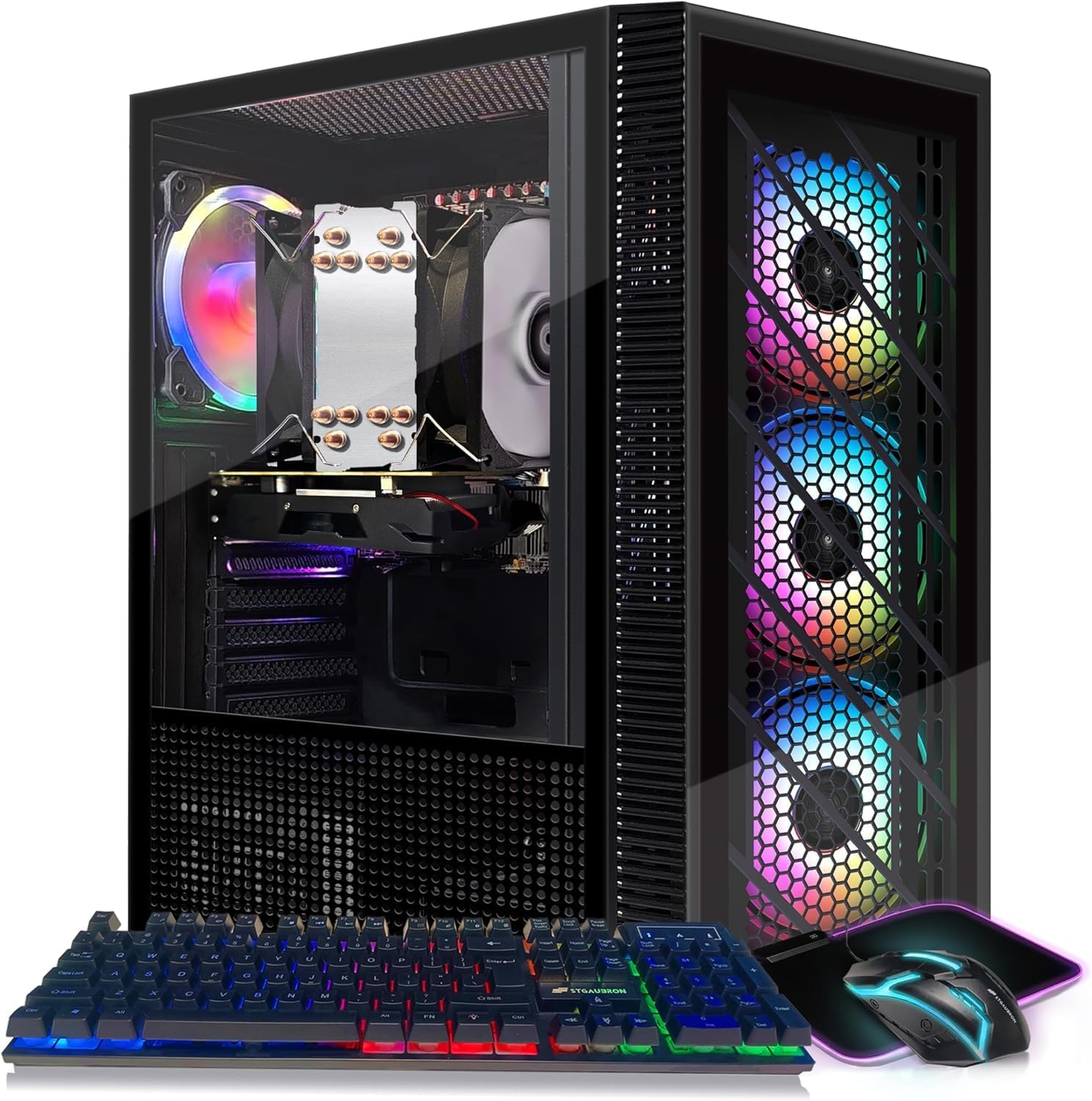 Amazon.com: STGAubron Gaming PC Computer Desktop, Intel i7 Xeon E5 2 ...