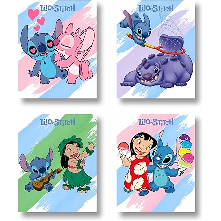 Amazon.com: Disney Lilo And Stitch - Slobber Hi Wall Poster: Posters ...