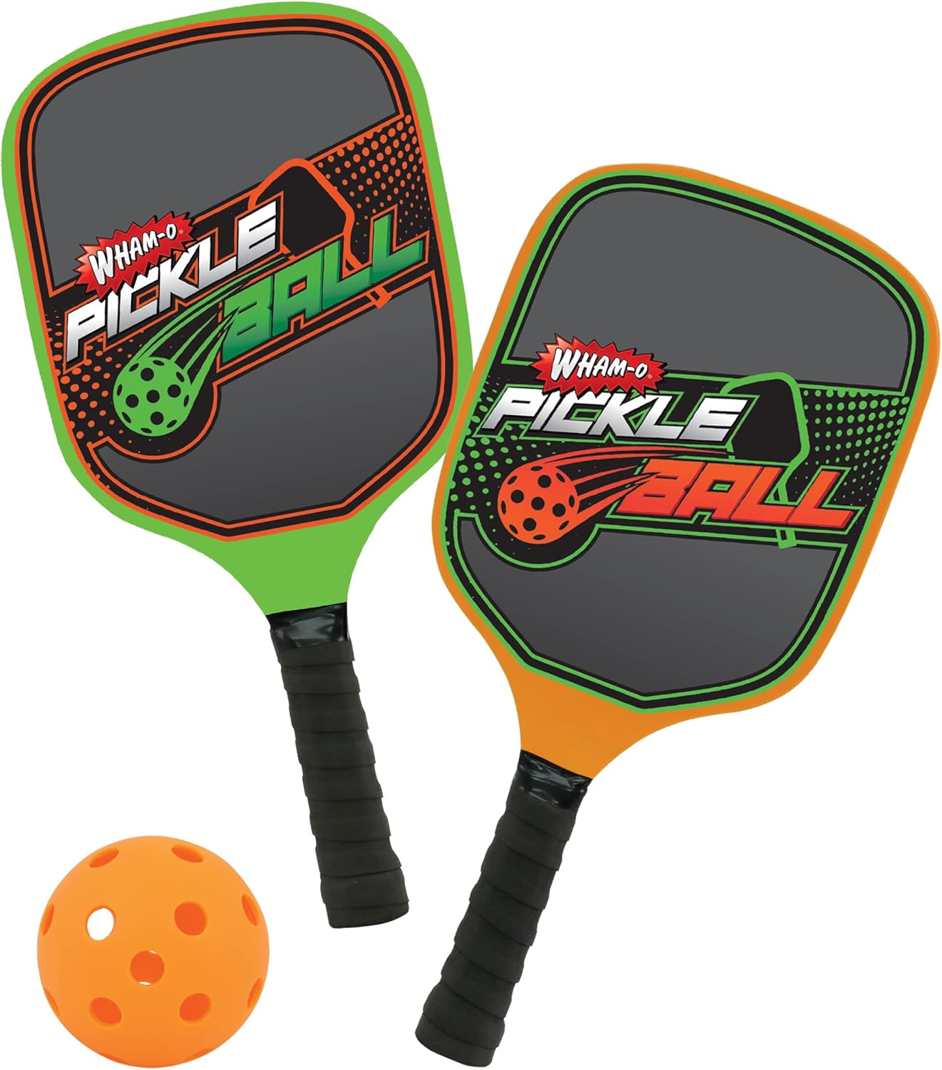 Amazon.com: Wham-O Game Time! Pickleball Game Set- 2 Player Game : Toys ...