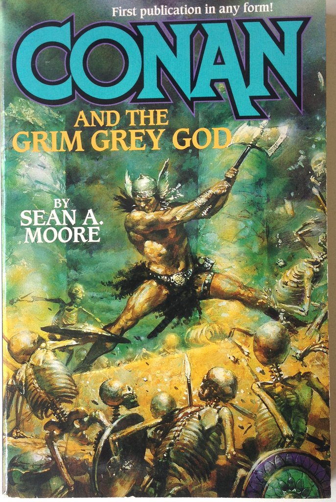 Conan and the Grim Grey God: Moore, Sean A.: 9780812552676: Amazon.com ...