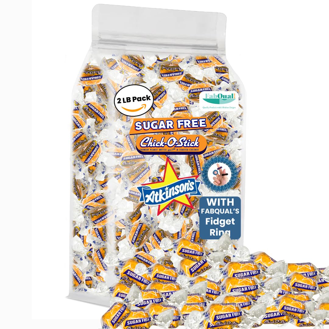 Amazon.com : Bundle of Atkinson Candy Sugar Free Chick O Sticks Candy ...