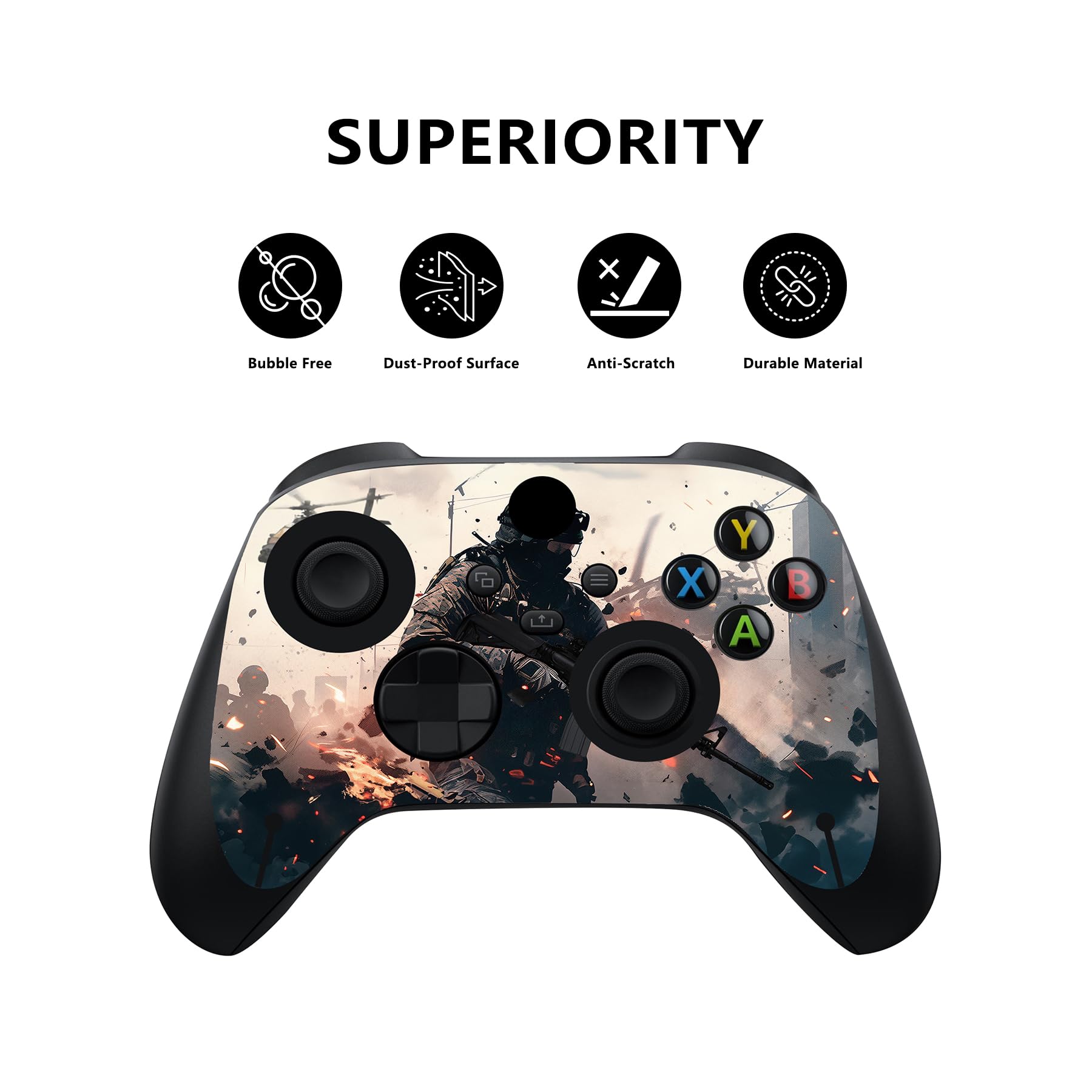 Snapklik.com : PlayVital Solitary Vanguard Custom Vinyl Skins For Xbox ...