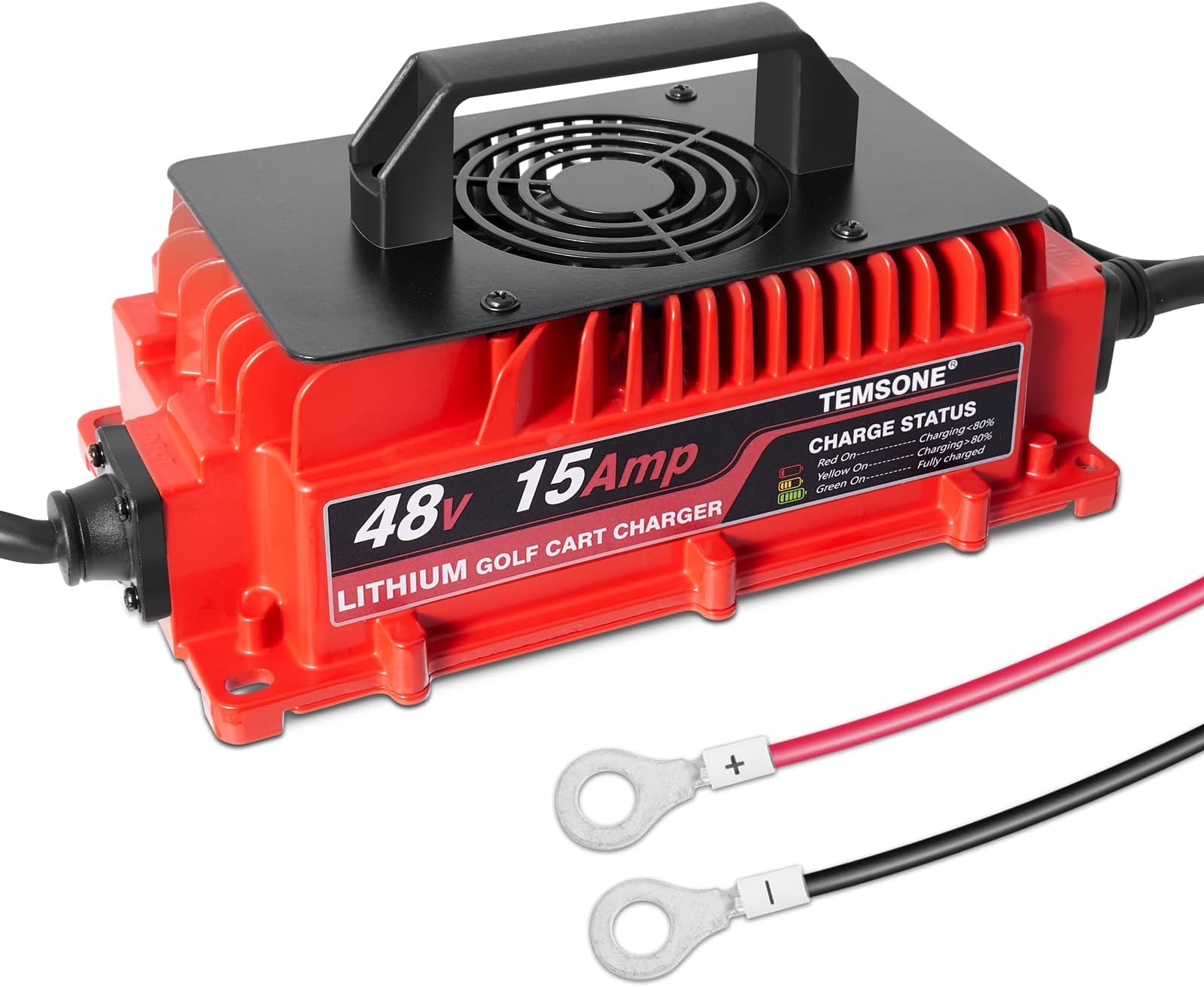 Amazon.com: 15 Amp 48/58.4 Volt Lithium Battery Charger for Golf Cart ...