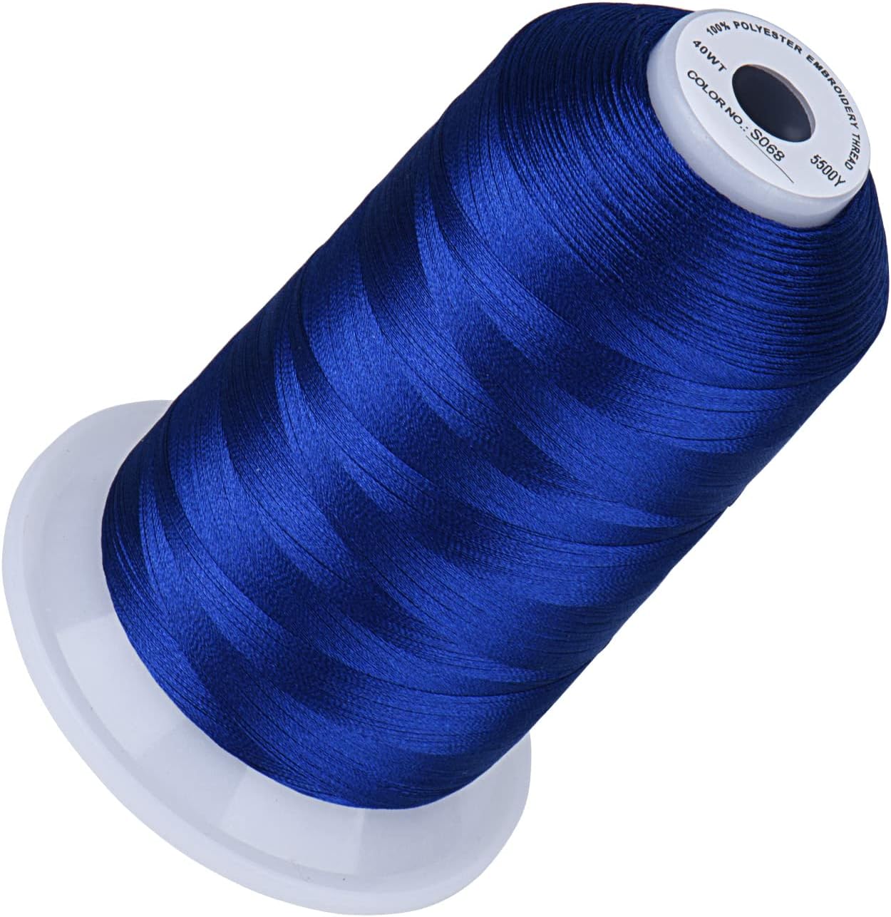 Amazon.com: Simthread 5500Yds Embroidery Thread, 5000M High-Yardage ...