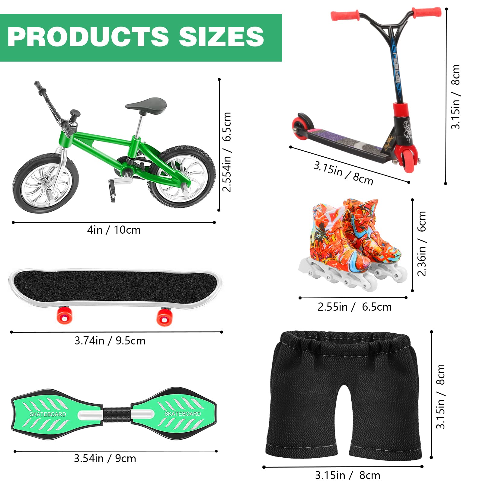 21 Pieces Mini Finger Bike Fi...B09QFV53HV | Encarguelo.com