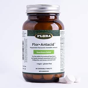 Flora Health Flor-Antacid - For the Relief of Occasional Heartburn and ...
