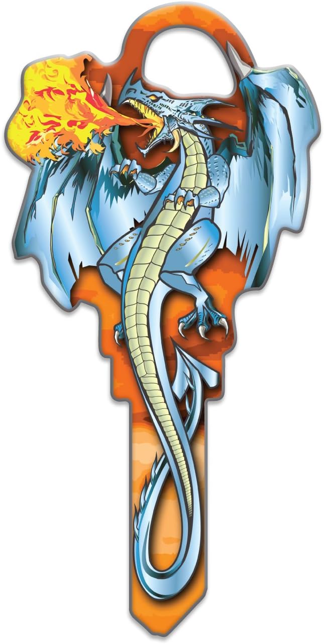 Amazon.com: Lucky Line Key Shapes, Medieval DRAGON - House Key Blank ...