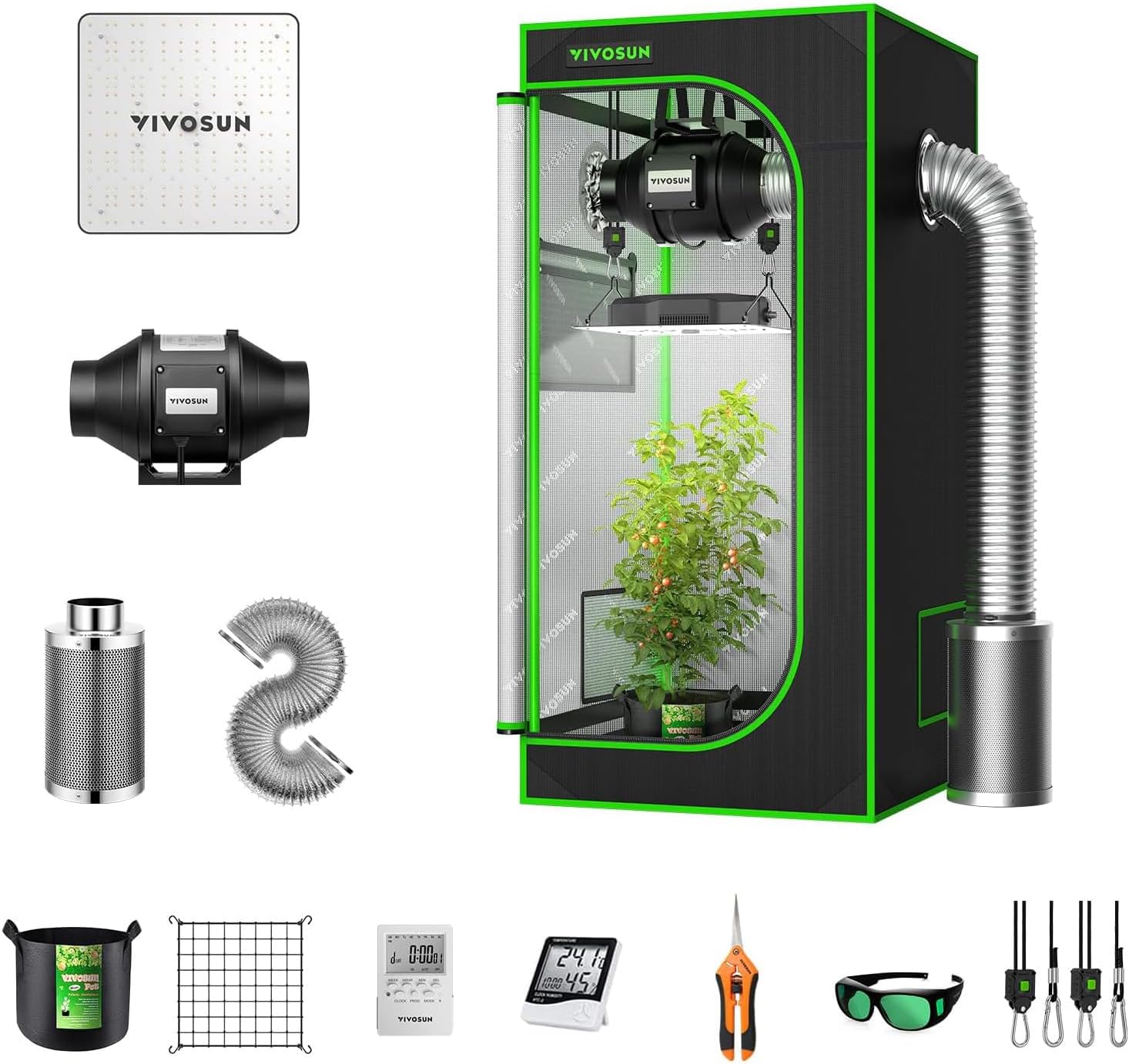 Amazon.com: Hey abby Automated Grow Box 420 Edition, Indoor Hydroponic ...