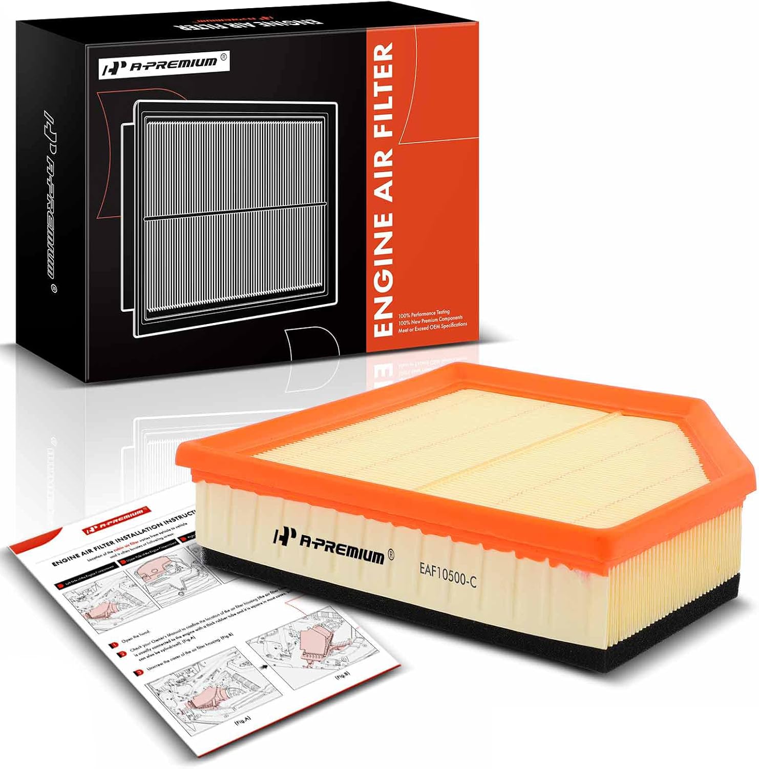 Amazon.com: A-Premium Engine Air Filter Compatible with Volvo S60, S80 ...