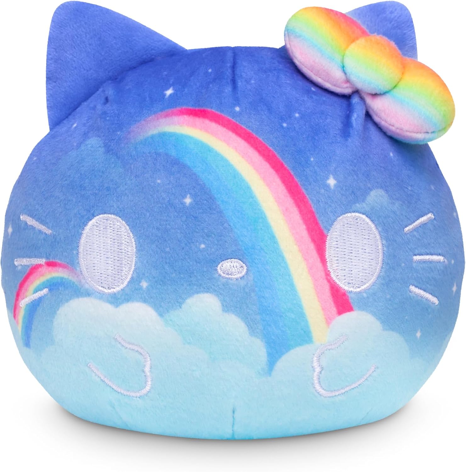 Amazon.com: Teeturtle Hello Kitty Rainbow 4" Reversible Plushie ...