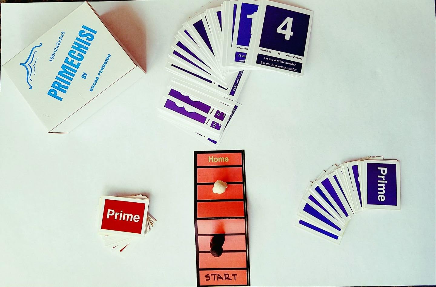 Amazon.com: Primechisi: The Prime Number Game : Toys & Games