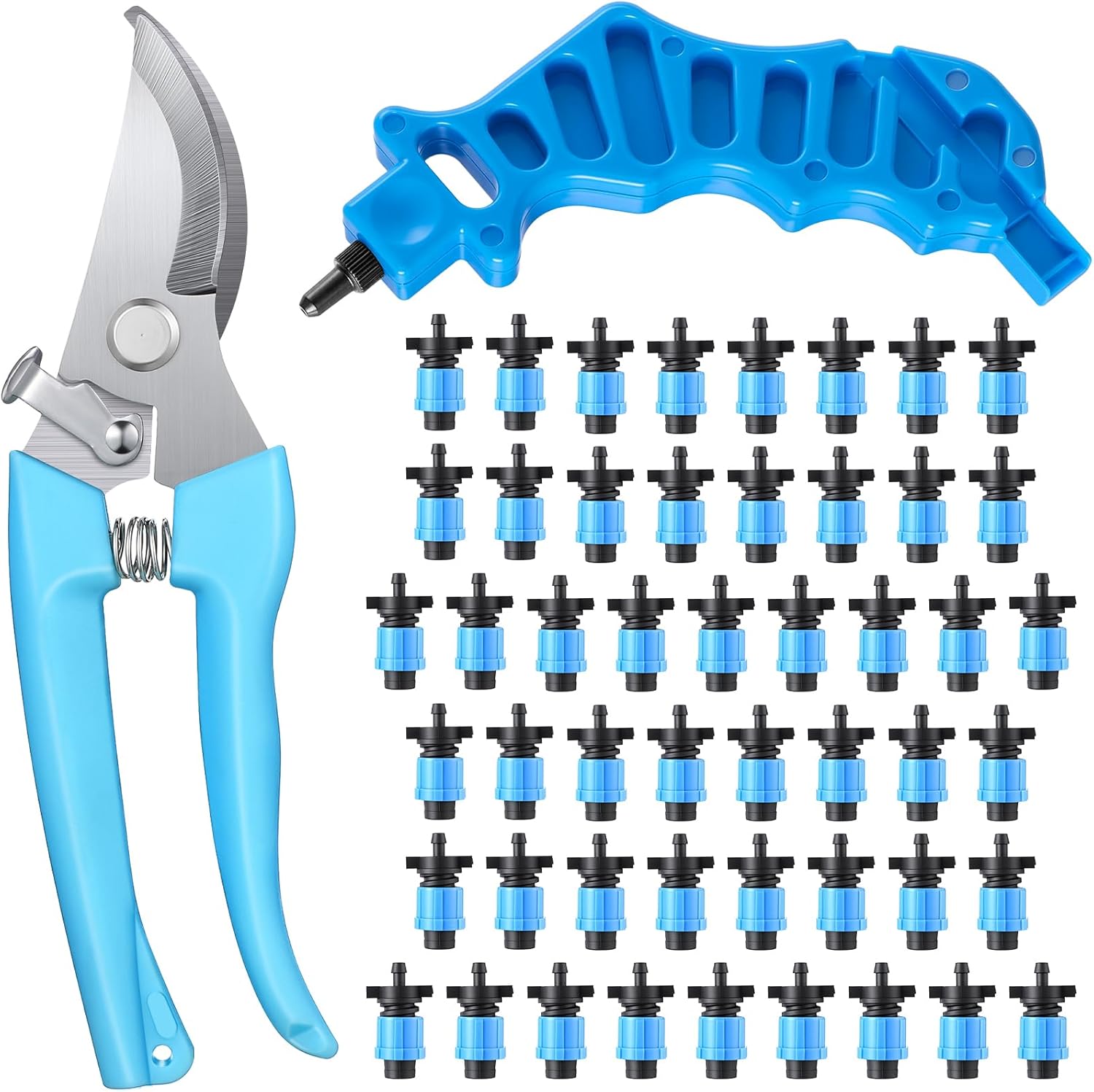 Amazon.com : Feekoon Drip Irrigation Tool Kit, 50 Pcs Drip Tape ...