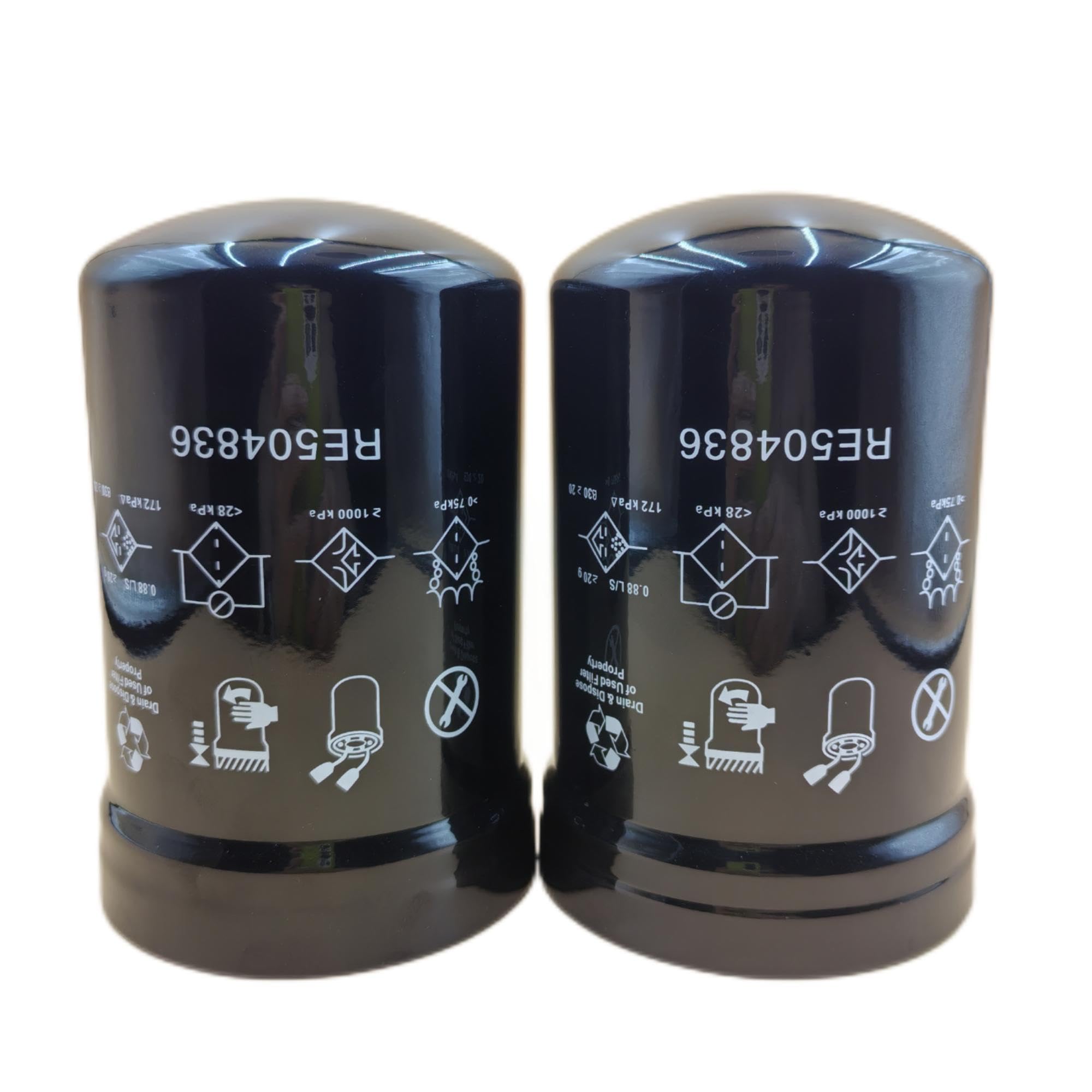 Amazon.com: 2/Pack Engine Oil Filter RE504836 Replacement for John ...