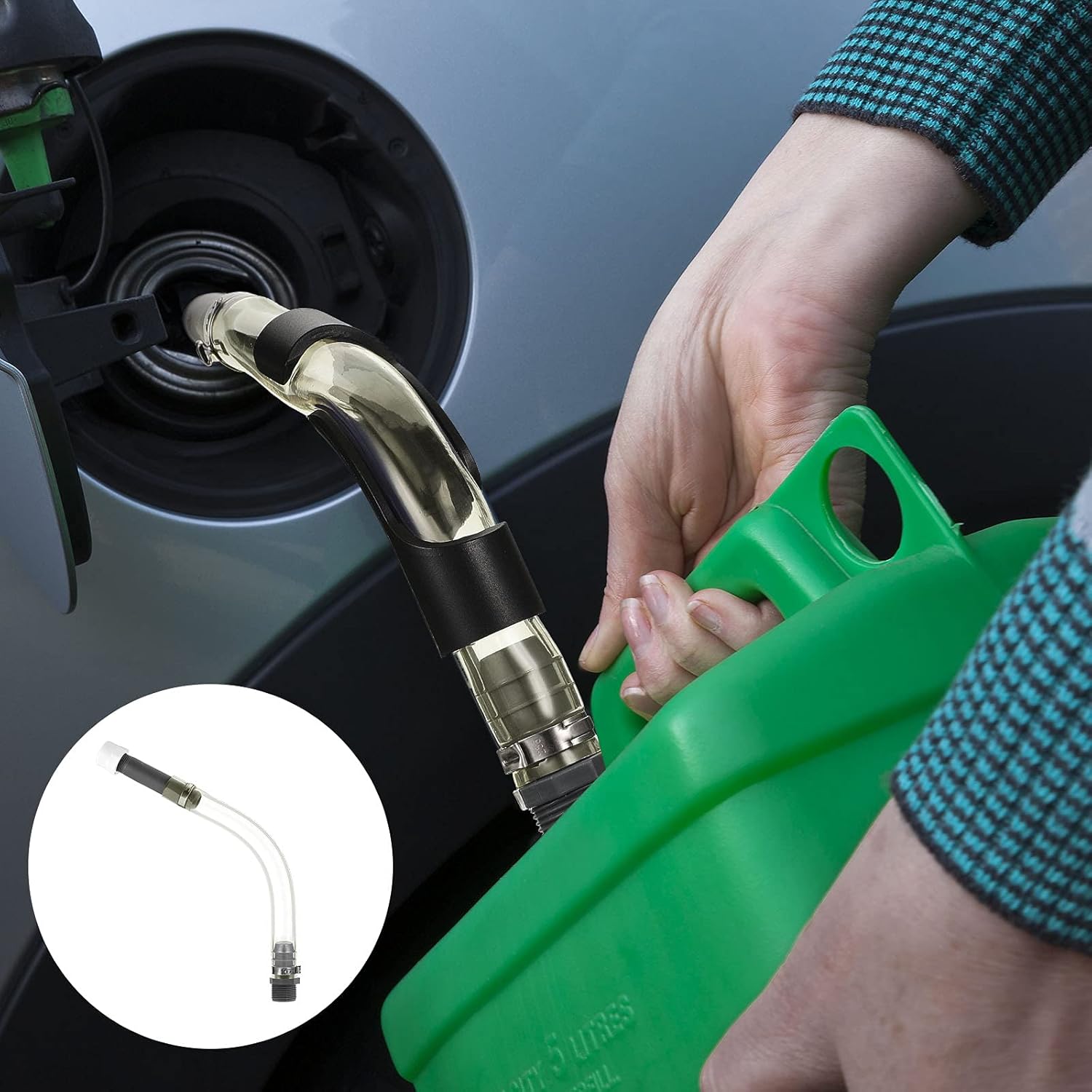 Buy Racing Fuel Filler Hose Fuel Jug Hose Utility Jug Hose 14 Inch ...