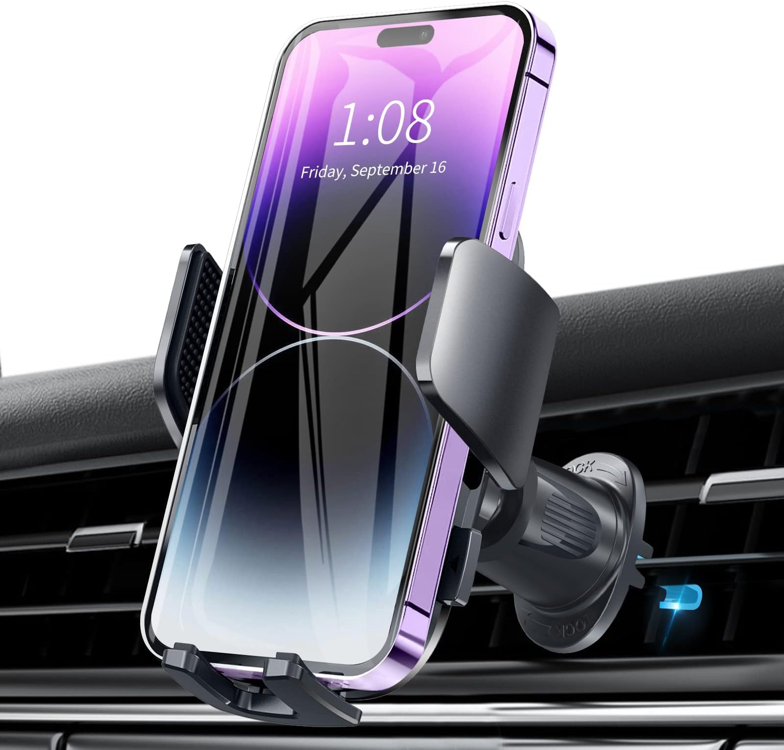Amazon.com: CINDRO Car Vent Phone Mount for Car [Military-Grade Hook ...
