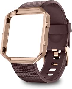 Amazon.com: Greeninsync Compatible with Fit Bit Blaze Band Large ...