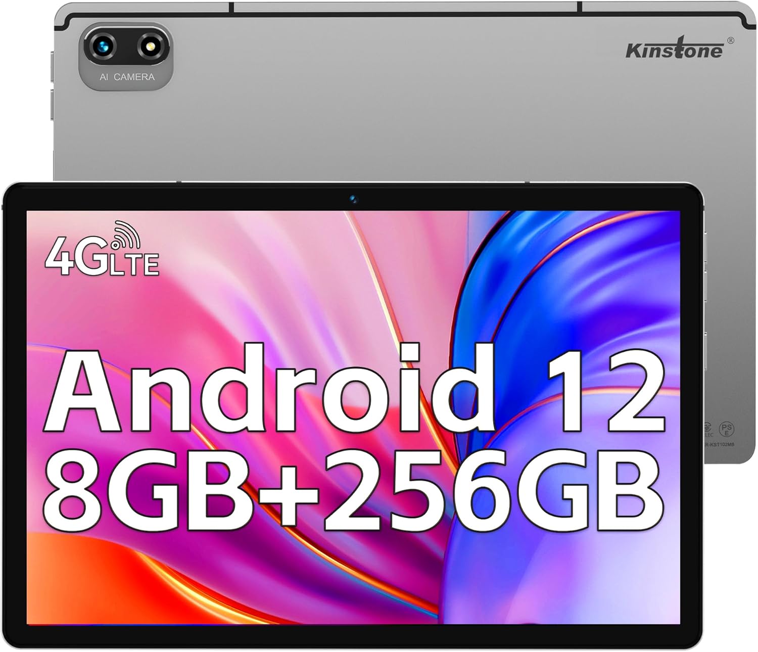 Kinstone Android 12 Octa-core Tablet PC 10.1 inch, 8GB+256GB, 8000mAh 2 ...