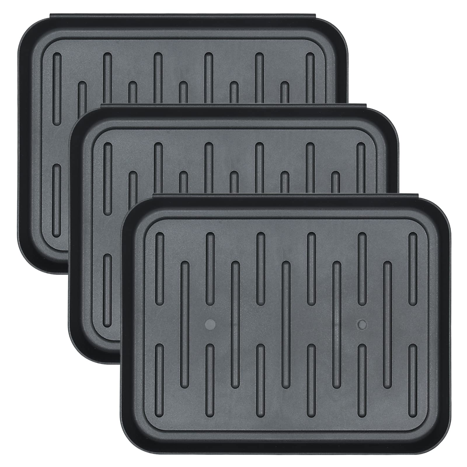 Amazon.com: 3 Packs Square Boot Tray, Akamino Plastic Utility Shoe Mat ...