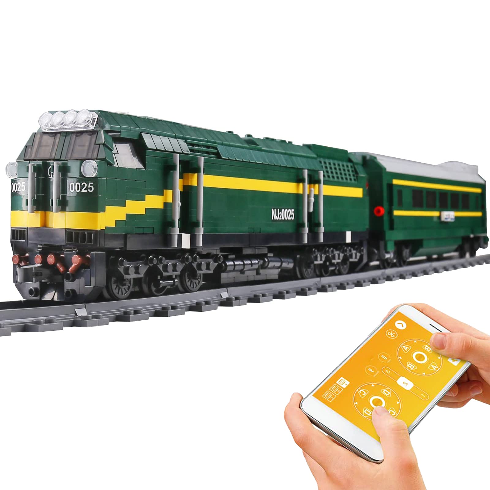 Buy Diesel Engine Nj2 Train Railway Model, Large Remote Controlled ...