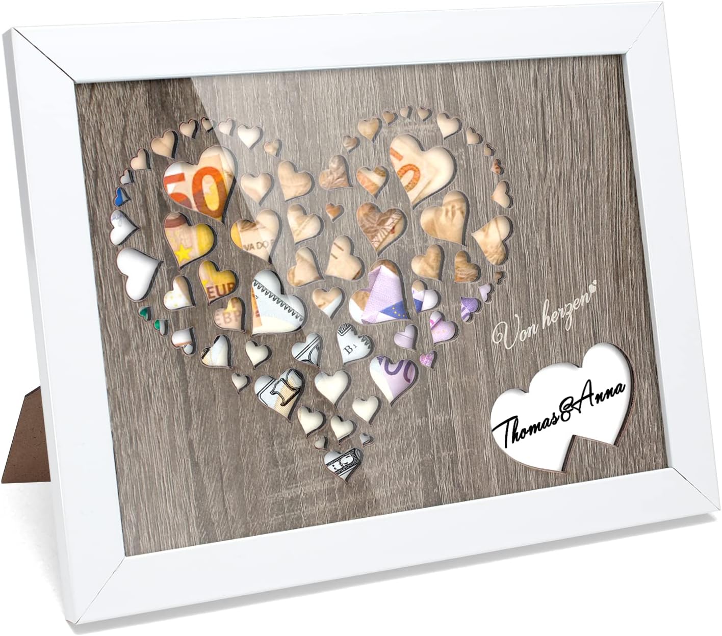Wedding Gifts Money Picture Frame Personalised Wedding Gift Picture ...