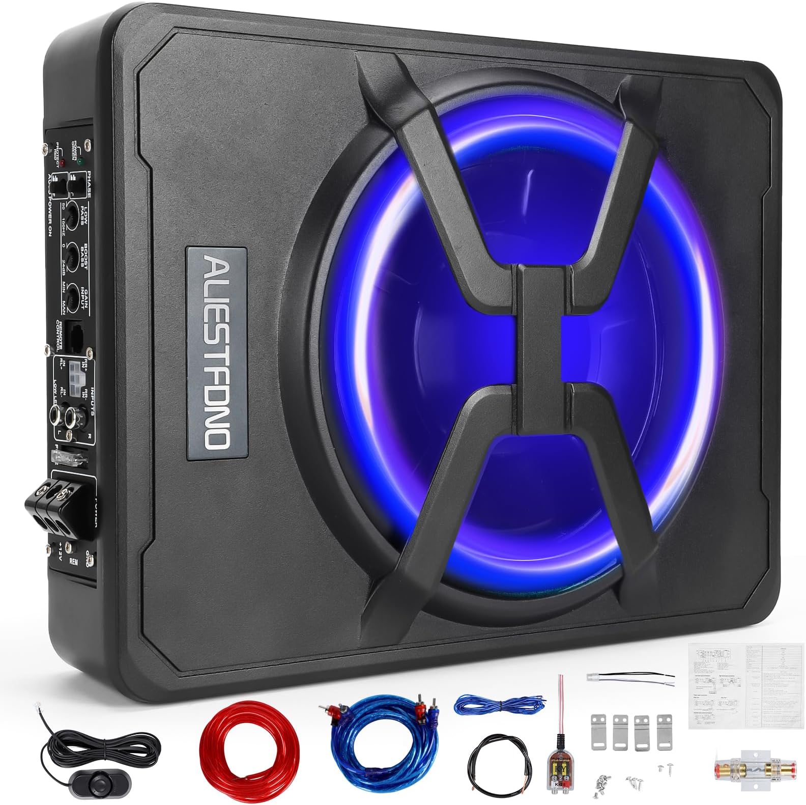 Amazon.com: ALIESTFDNO 10 Inch 800W Under Seat Car Subwoofer Bass ...