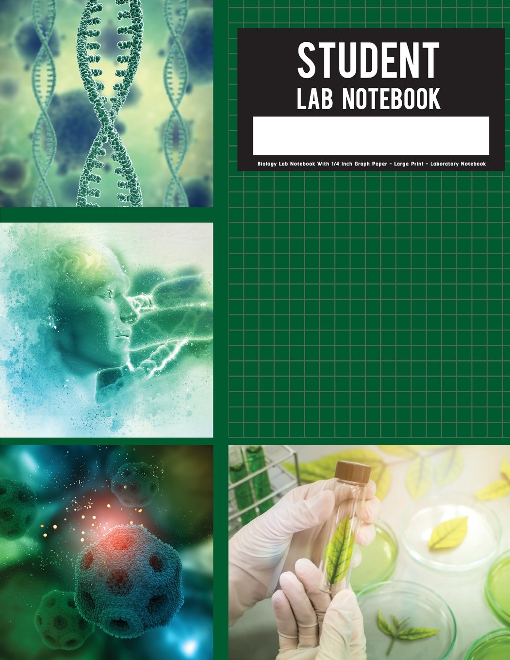 Amazon.com: Student Lab Notebook: Biology Lab Notebook With 1/4 Inch ...