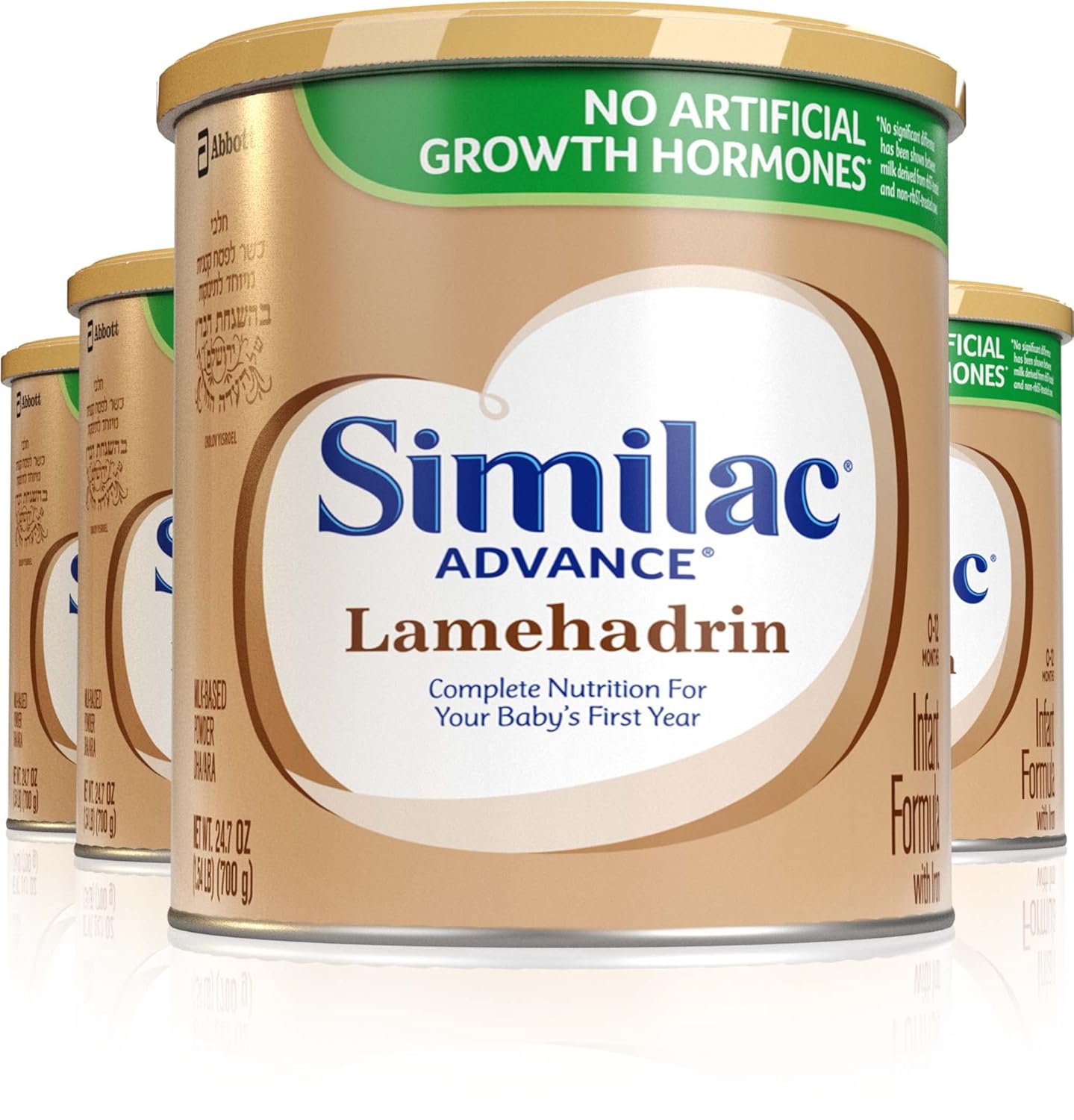 Amazon.com: Similac Lamehadrin Badatz-certified Advance Infant Formula ...
