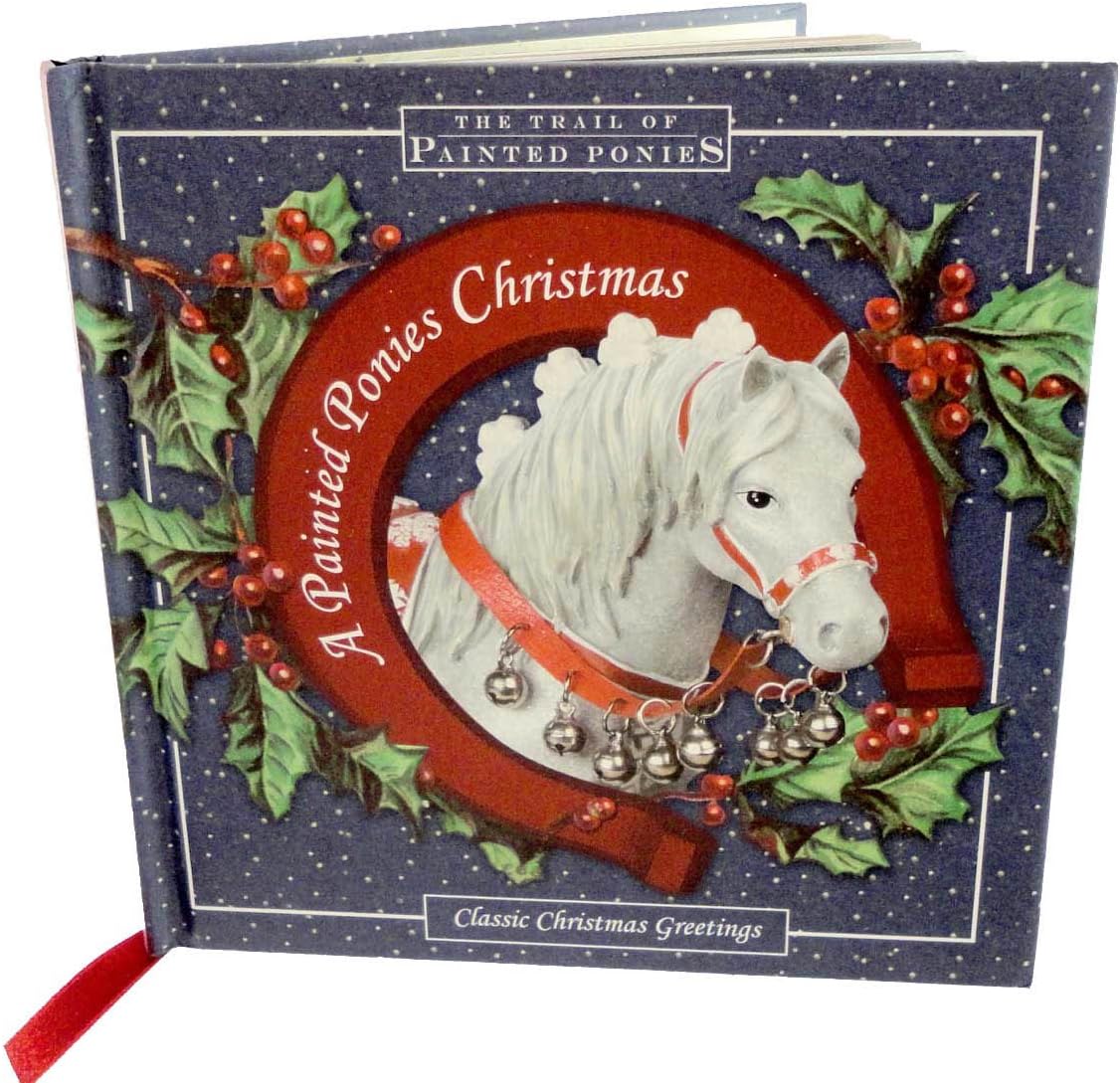 Amazon.com: Enesco TP101287 Painted Ponies Christmas Book, 6.25-Inch ...
