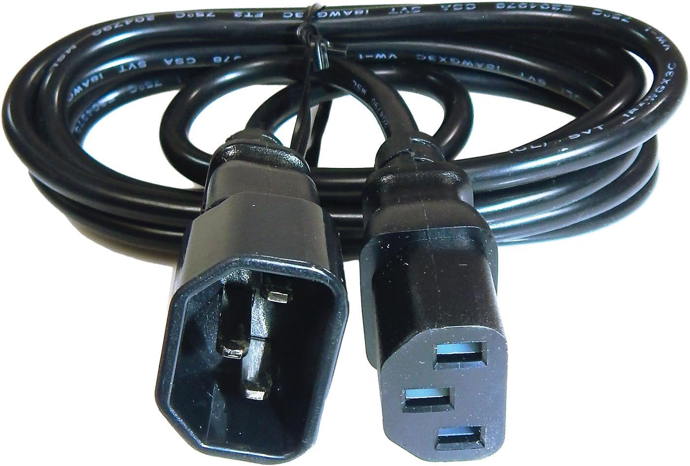 Amazon.com: Power Cable IEC-C14M/IEC-C13F 6 ft : Electronics