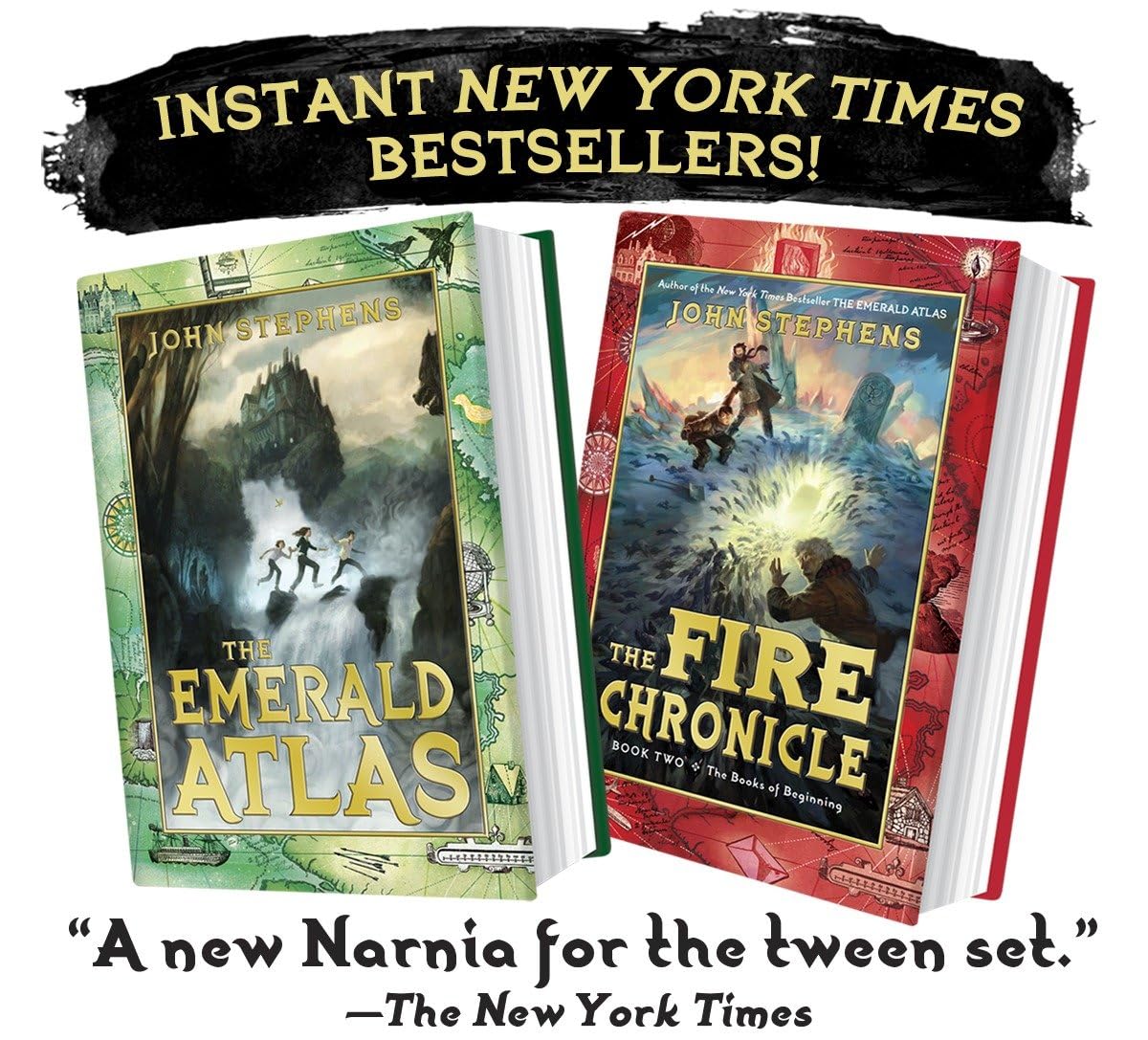 The Emerald Atlas Gift Bundle (The Books of Beginning): Stephens, John ...