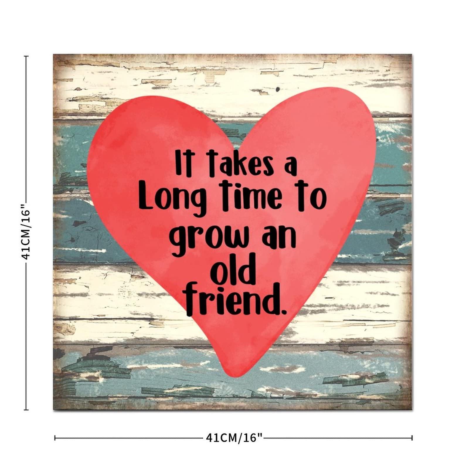 Growing Old With Friends Quotes Friend Sign / It's Great To Have A