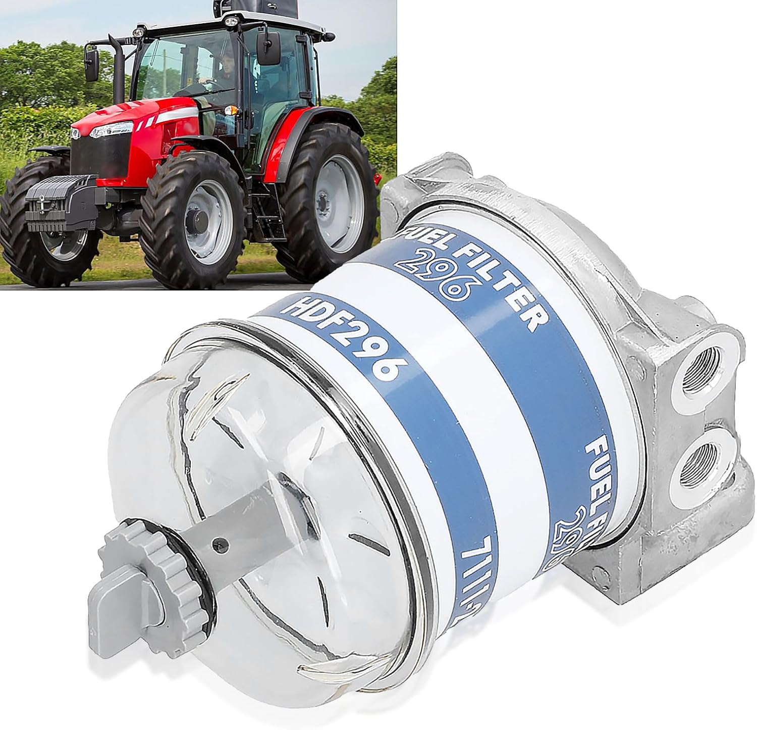 Amazon.com: Fuel Filter Assembly,7111-296 Fuel Filter Bowls,Durable ...