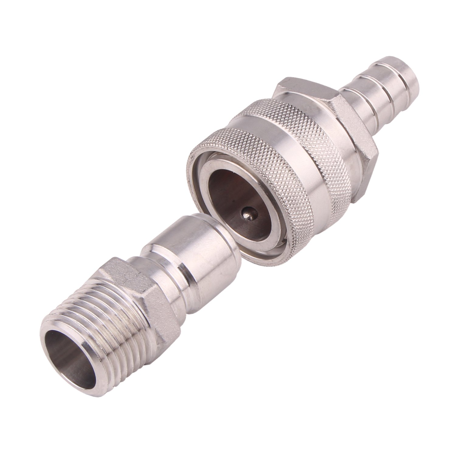 Snapklik.com : DERNORD 1/2 Inch Stainless Steel Quick Disconnect Set ...