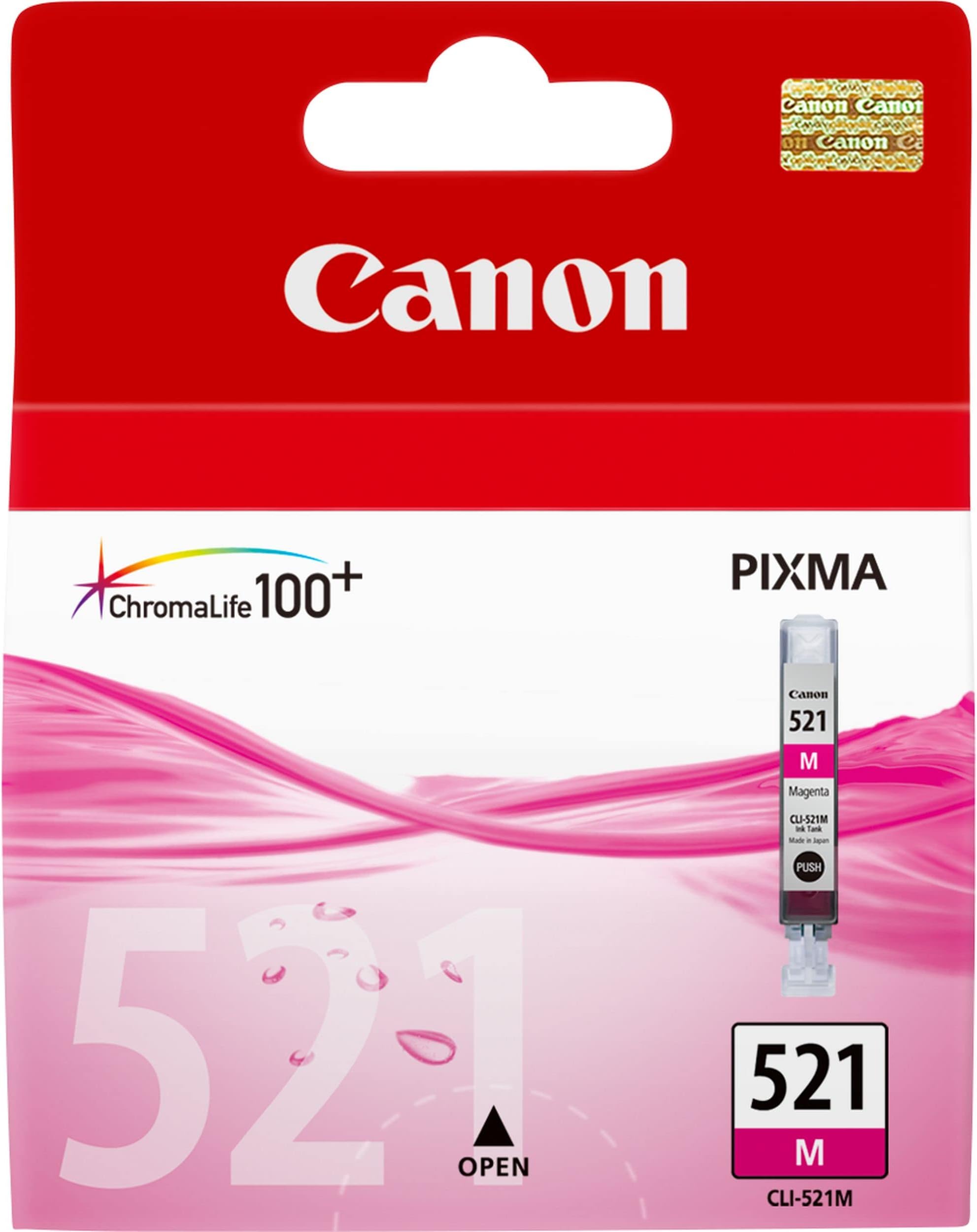 Canon CLI-521 Magenta Ink Cartridge - 2935B001 : Amazon.co.uk ...