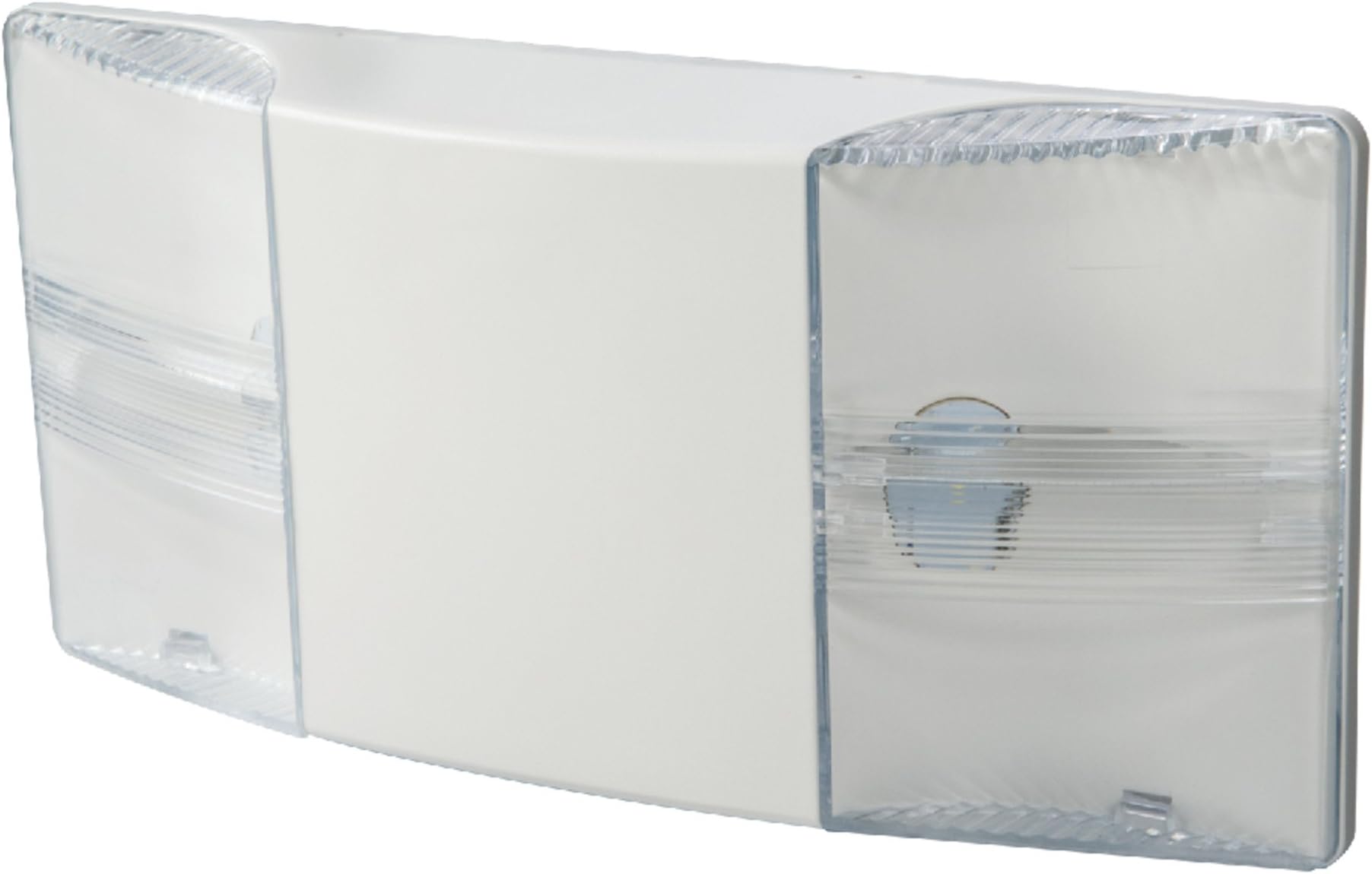 LFI Lights | Emergency Light | White Housing | Two LED Fixed Heads ...