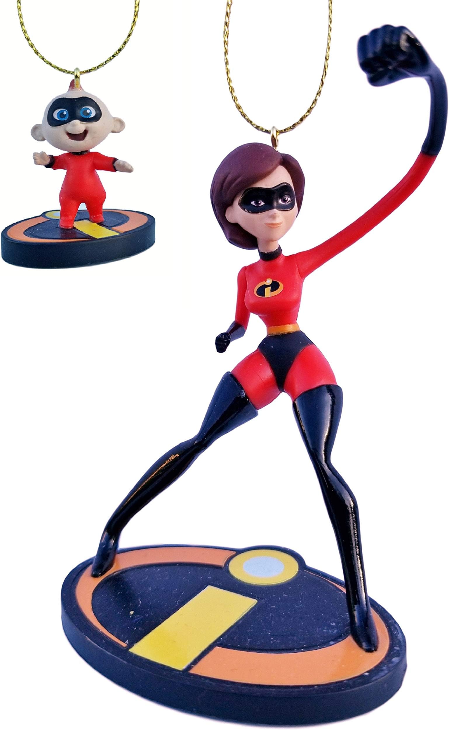 Amazon.com: Elastigirl and Jack-Jack from Incredibles 2 Figurine ...