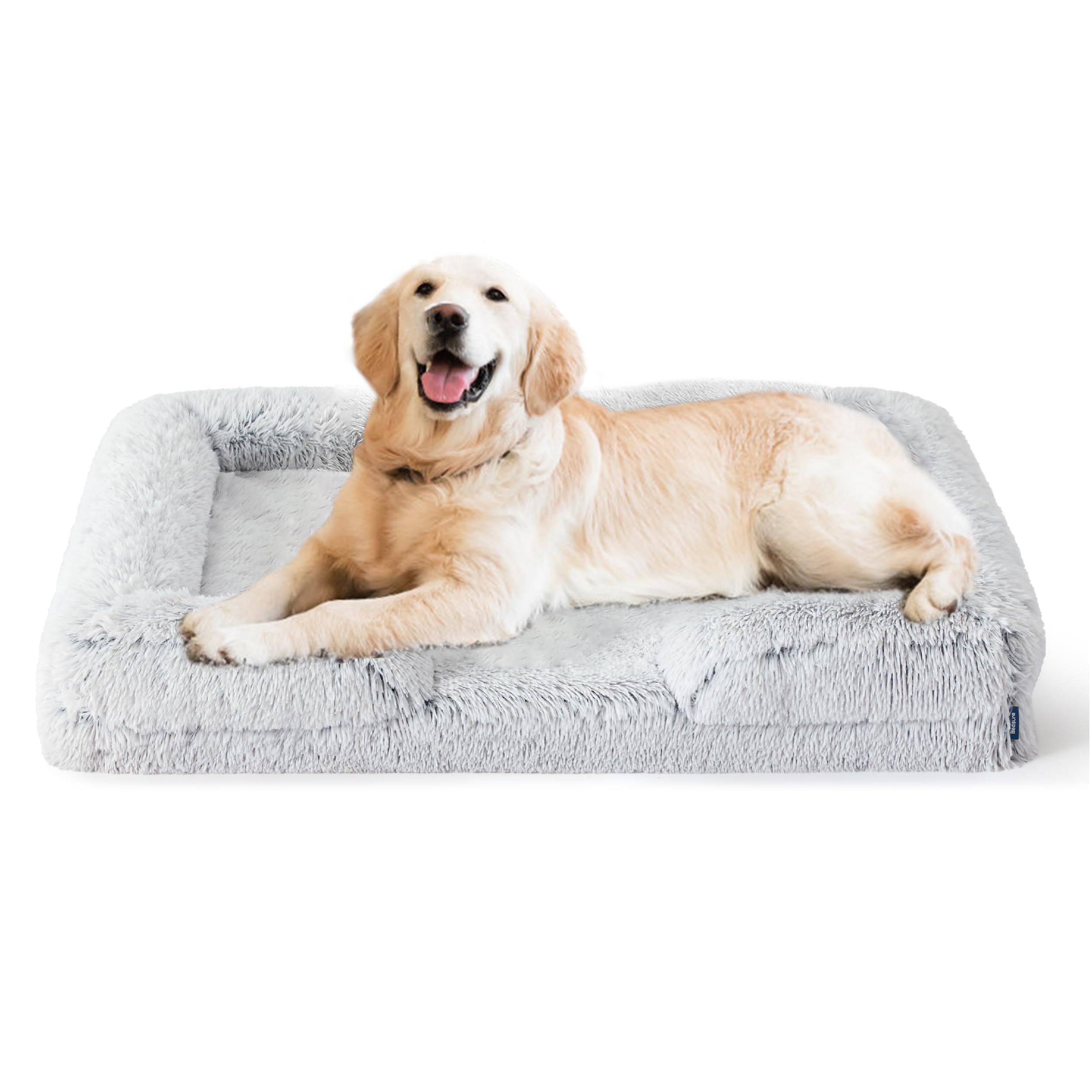 MUAEEOK Washable Small Dog Bed Cat Bed Calming Dog Bed, Dog Crate ...
