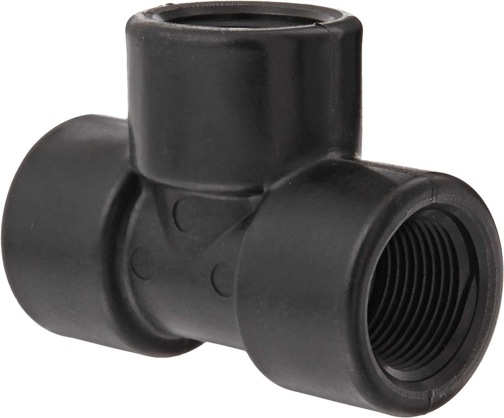 PVC Tee Pipe Fitting Sch 40-3/4 Inch FNPT x 3/4 Inch FNPT x 3/4 Inch ...