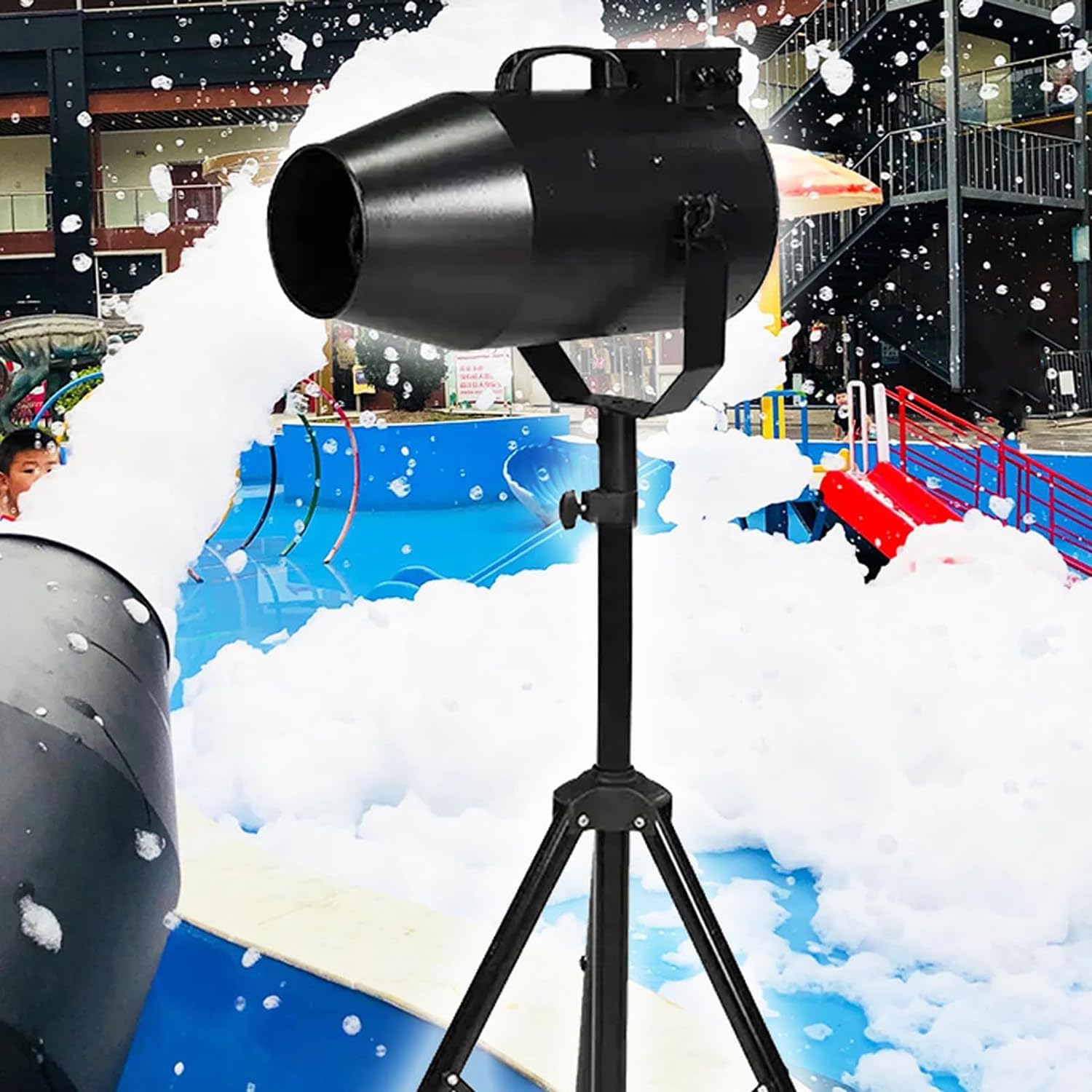 Large Foam Machine, 1000W High Power Manual Electric Control, 6-10M ...