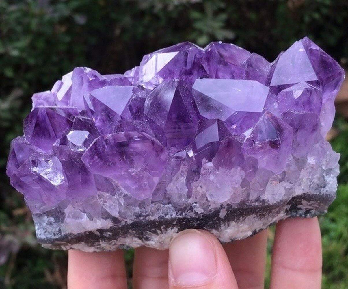 Purple Quartz Mineral Amethyst Purple Split Geode Dyed Quartz