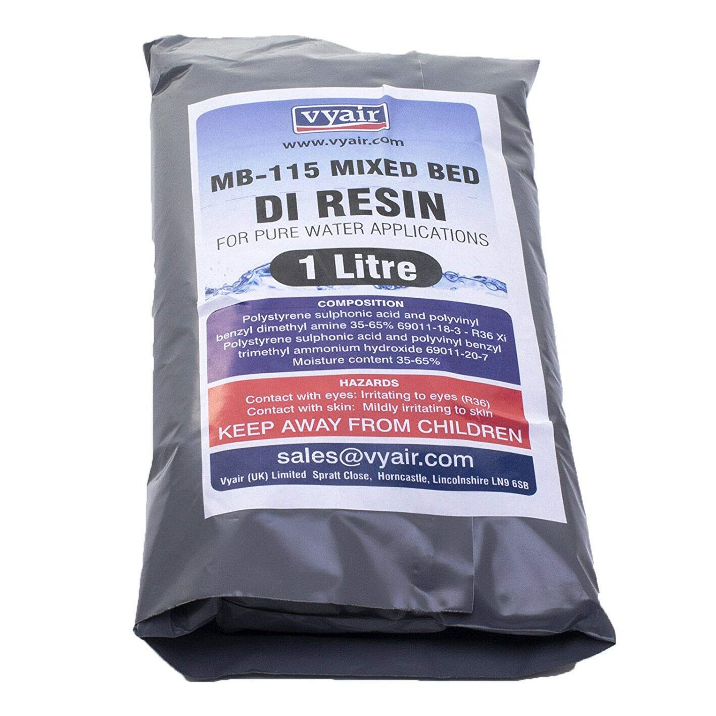 ResinTech MBD-10 High Purity Mixed Bed Deionization Resin, 40% OFF